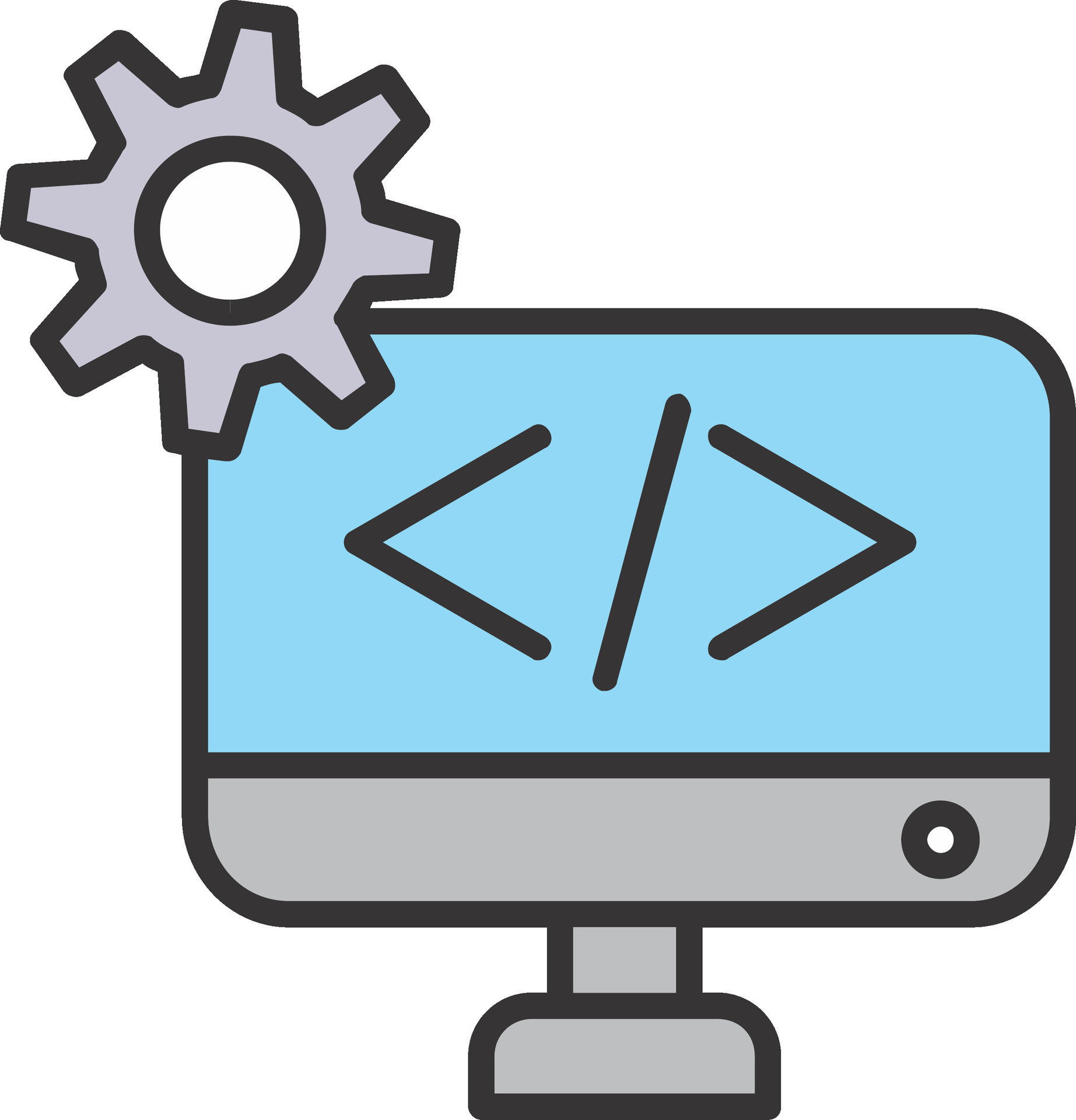 Web Development Line Filled Icon 43324417 Vector Art At Vecteezy