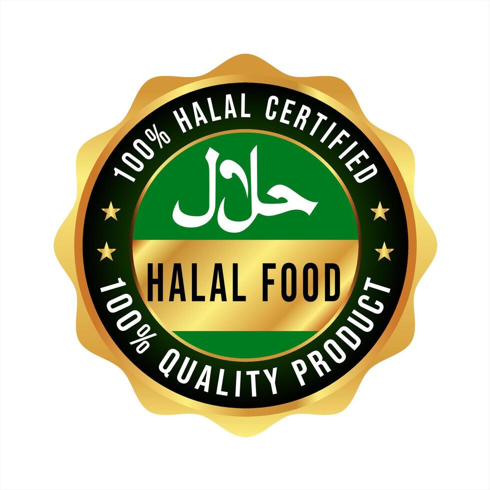 Halal Certified logo, icon, badges and symbol. Halal food logo 43324629 Vector Art at Vecteezy