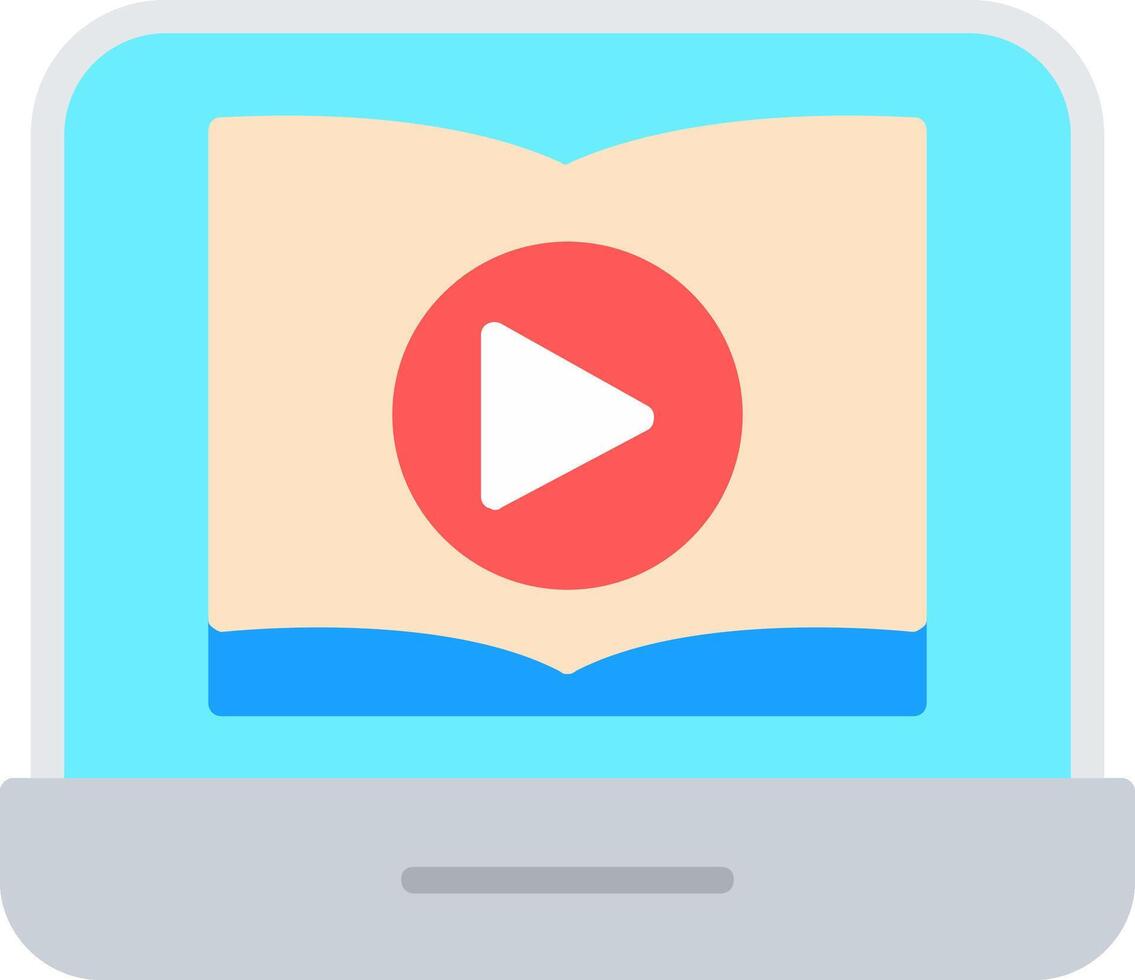 tutorial icono plano 43329906 Vector en Vecteezy