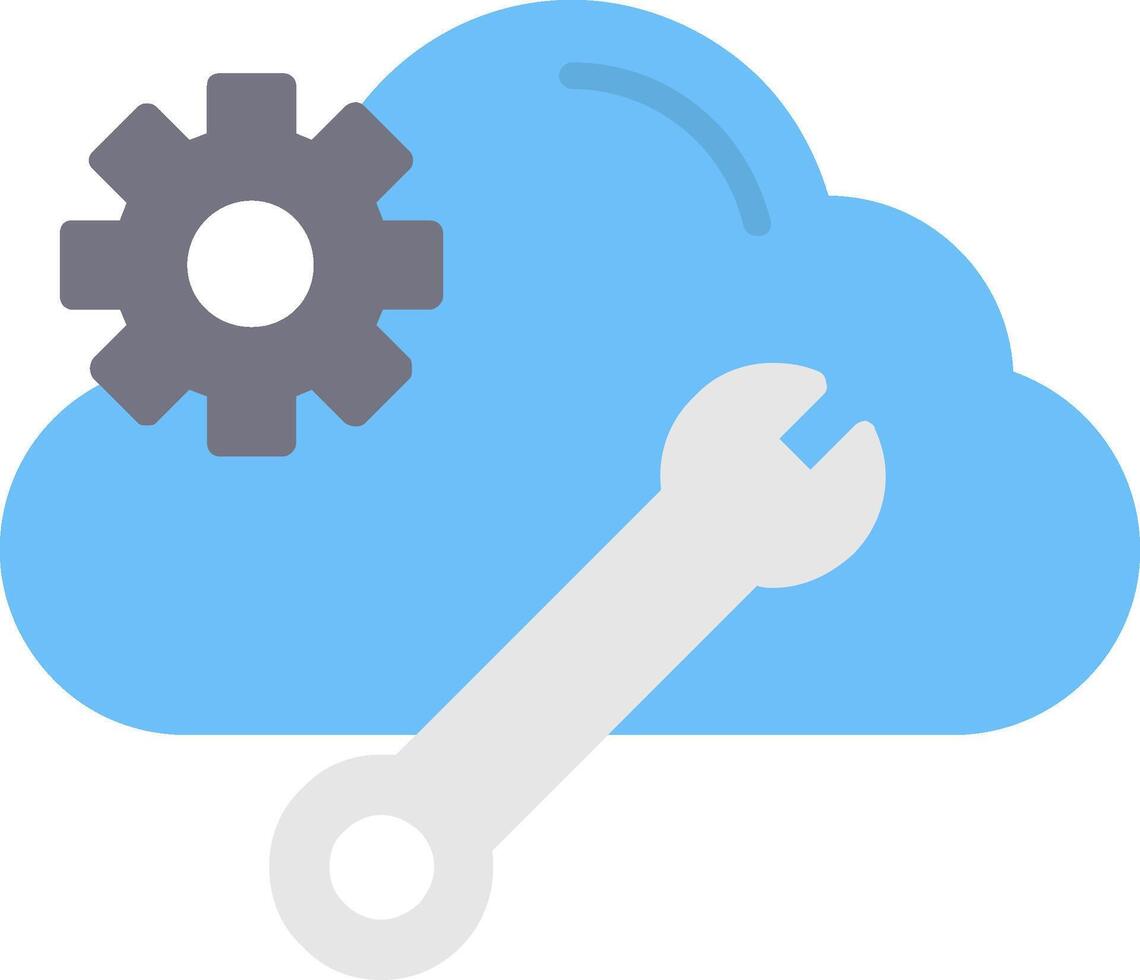 Cloud Computing Flat Icon 43330371 Vector Art at Vecteezy