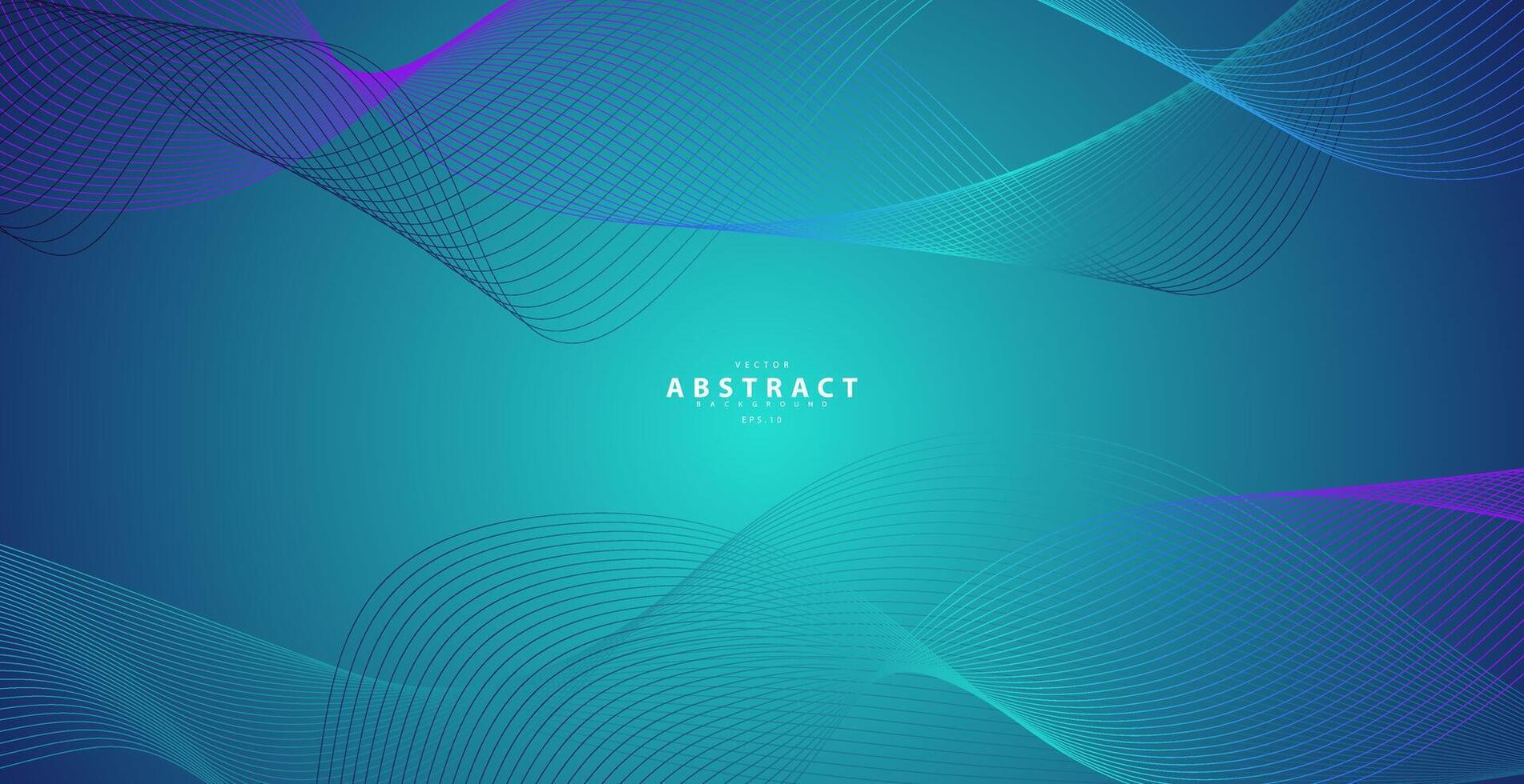 Abstract Technology Backgrounds By Wave Lines Background. Curve Modern
