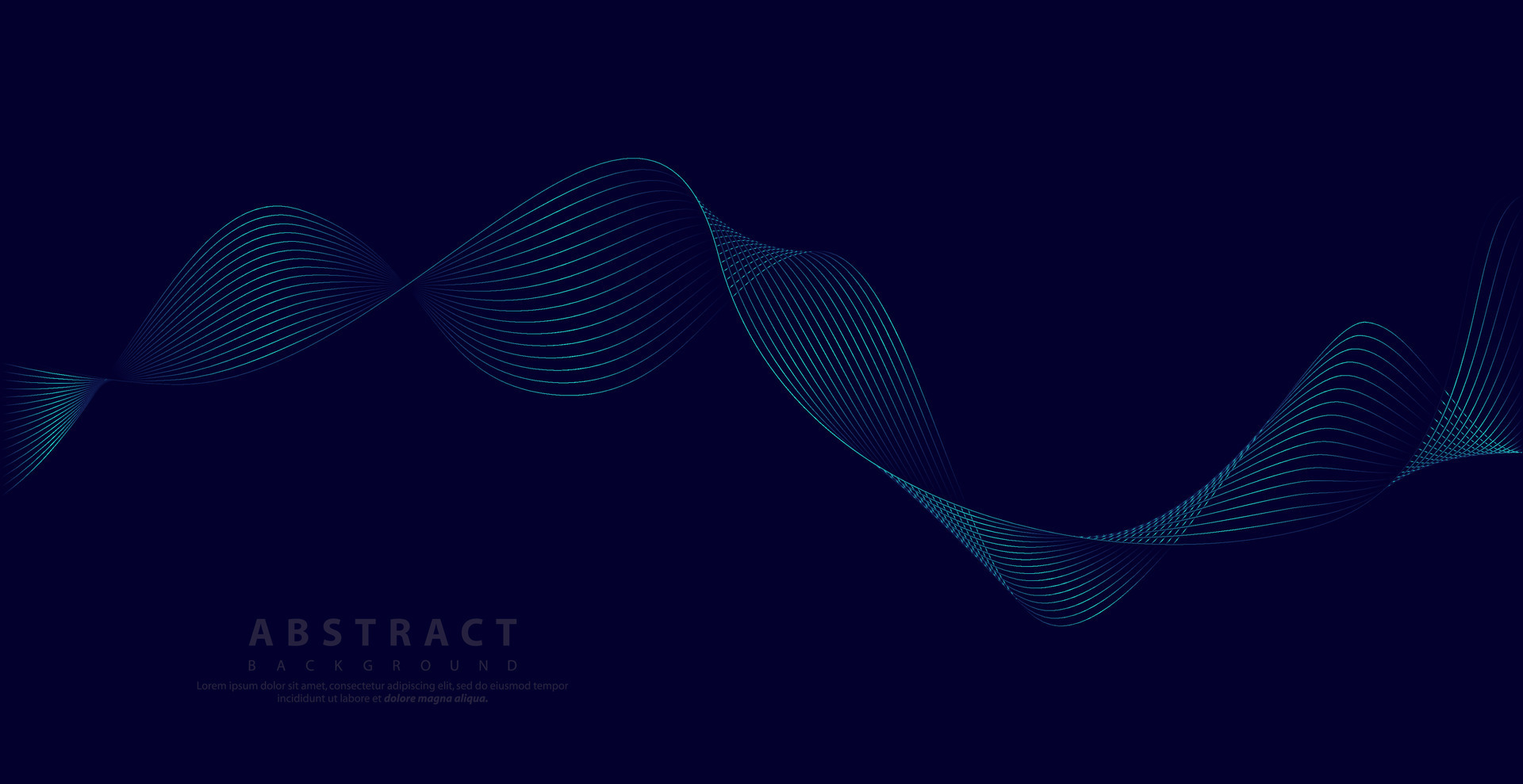 Abstract Technology Backgrounds By Wave Lines Background. Curve Modern 