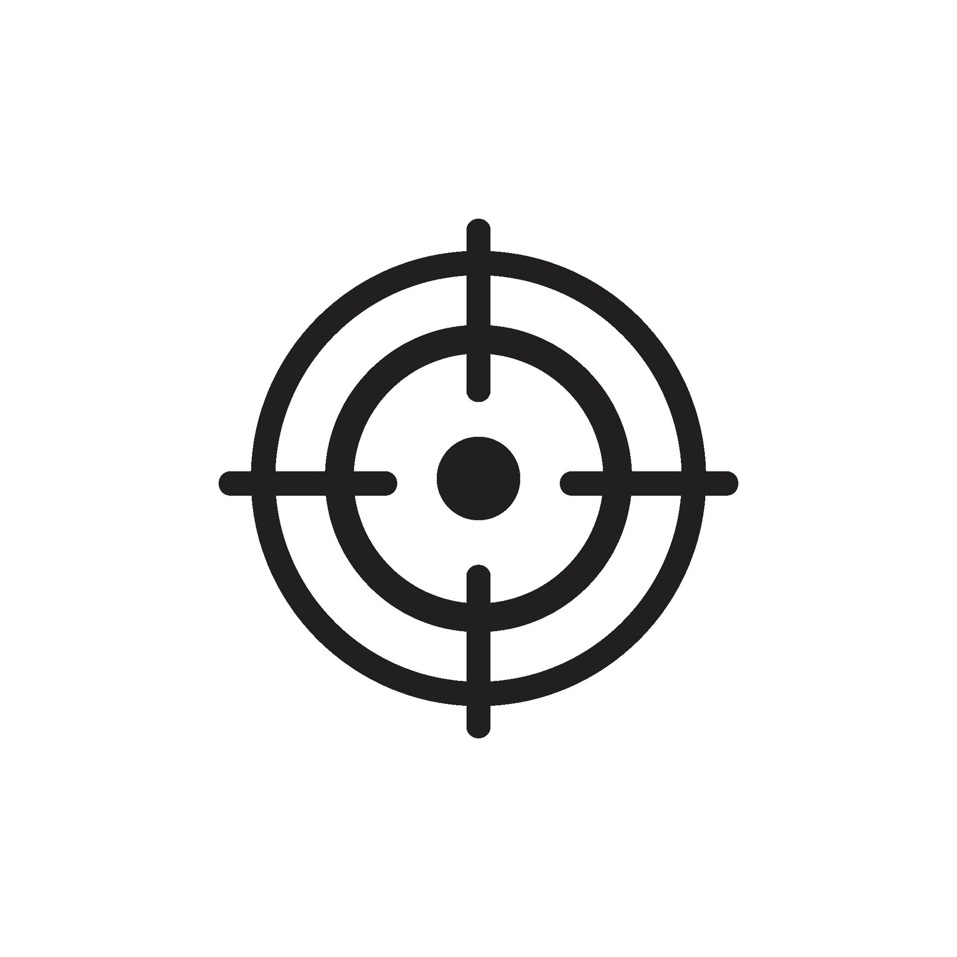 scope icon logo 43336984 Vector Art at Vecteezy