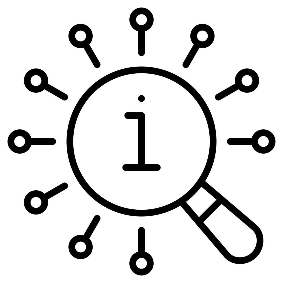 Information Retrieval Icon Line Illustration 43337495 Vector Art At
