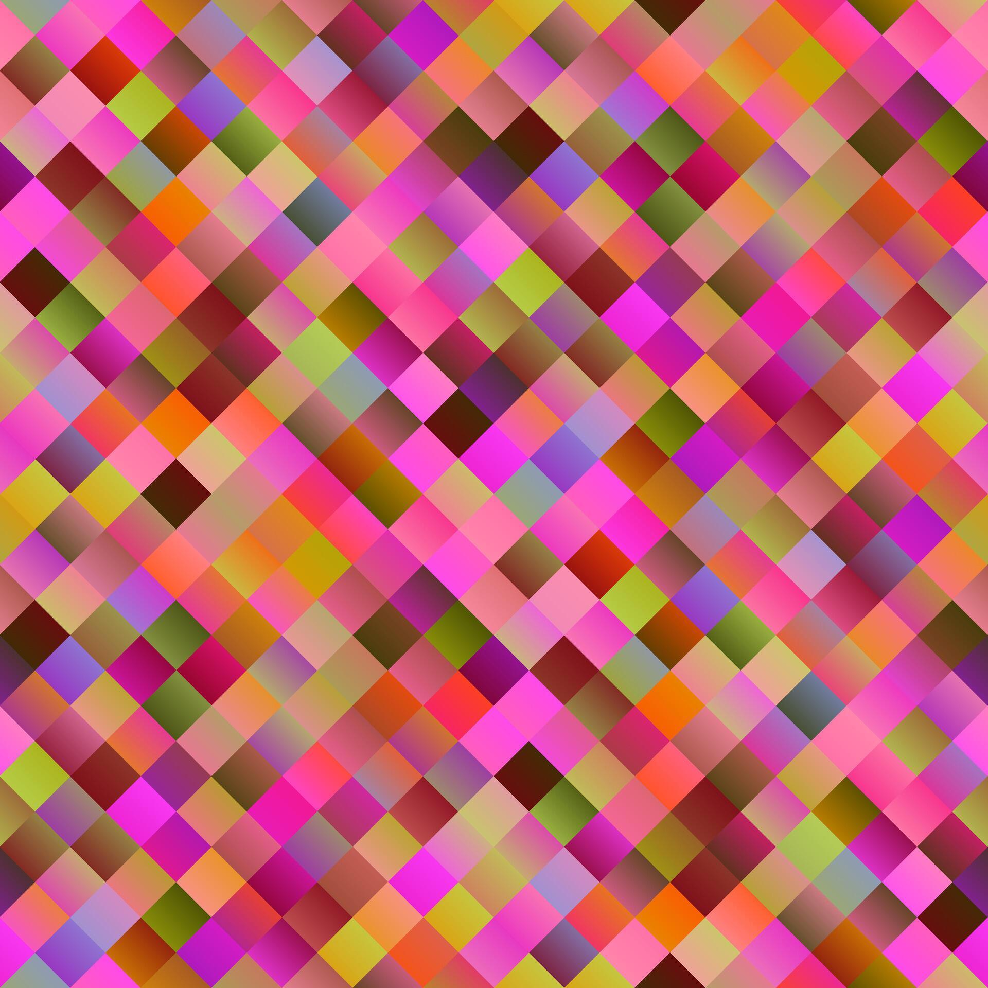 Seamless abstract geometrical gradient square pattern background ...