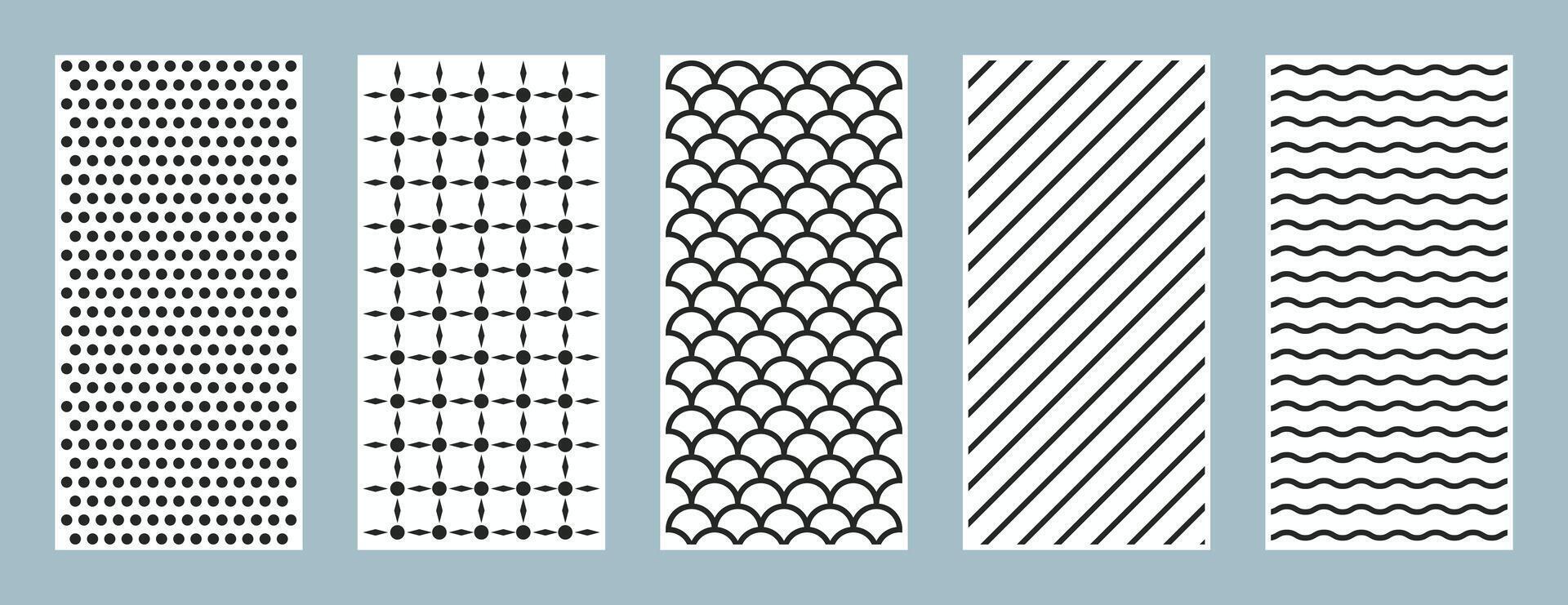 Abstract line art pattern. Laser cut with line design pattern. Design ...