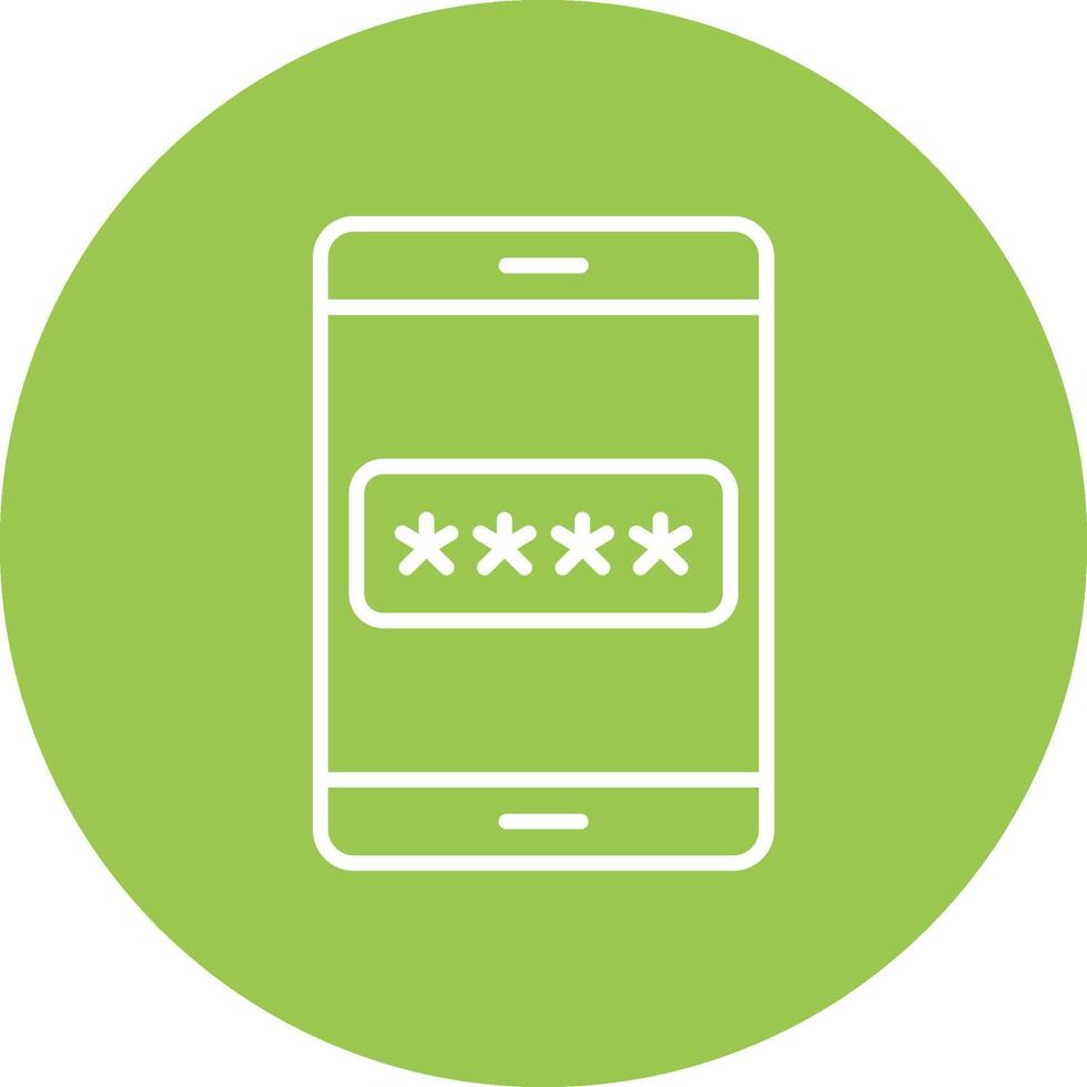 Password Line Multi Circle Icon 43351994 Vector Art At Vecteezy