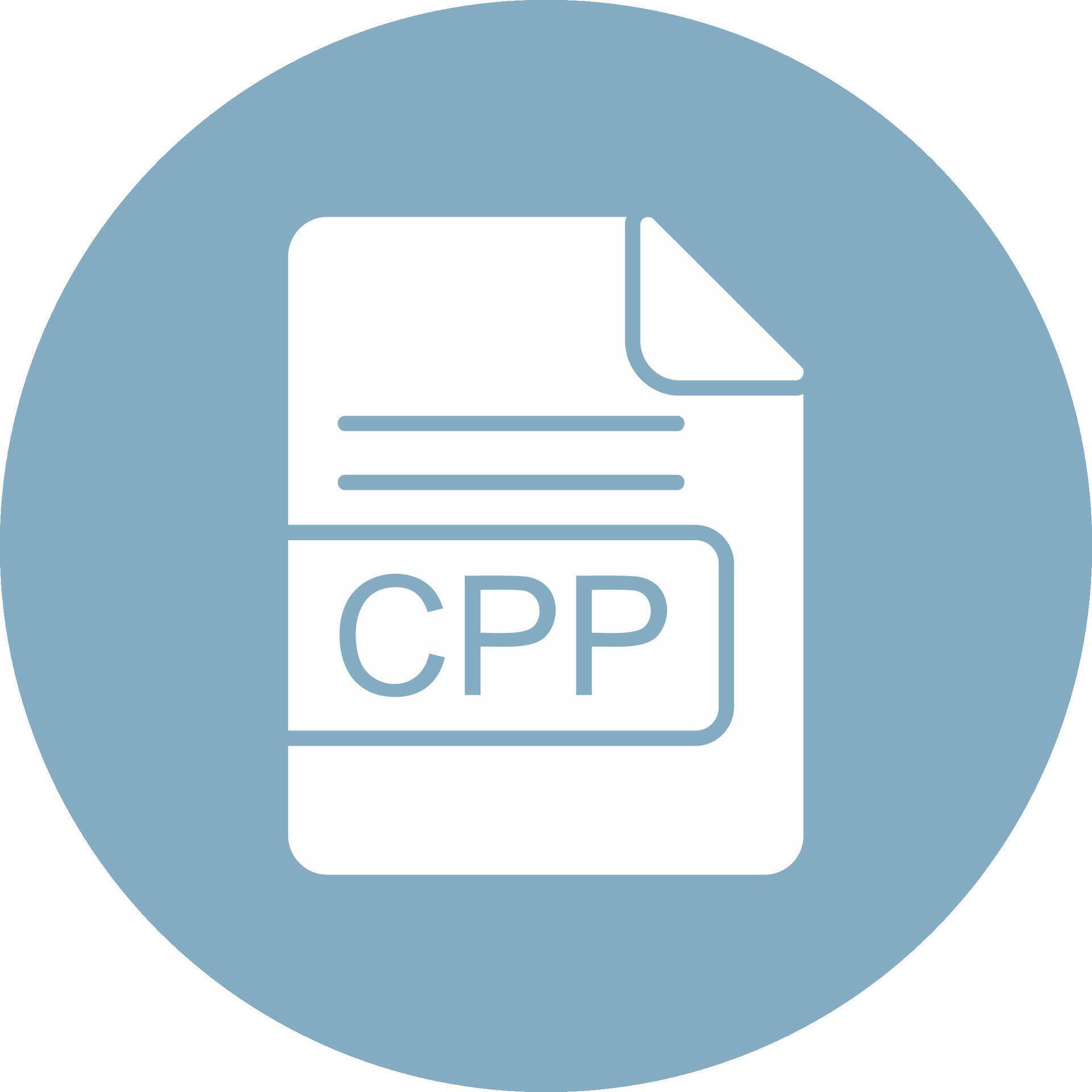 CPP File Format Glyph Multi Circle Icon 43352760 Vector Art at Vecteezy