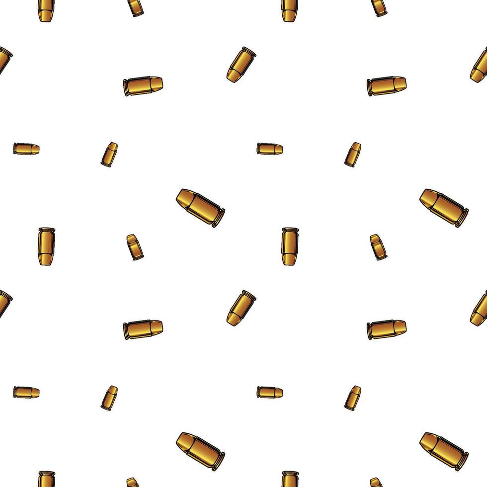 Repeated bullets, gold ammunition seamless pattern background. 43353563 ... Repeated bullets, gold ammunition seamless pattern background. 43353563 ...