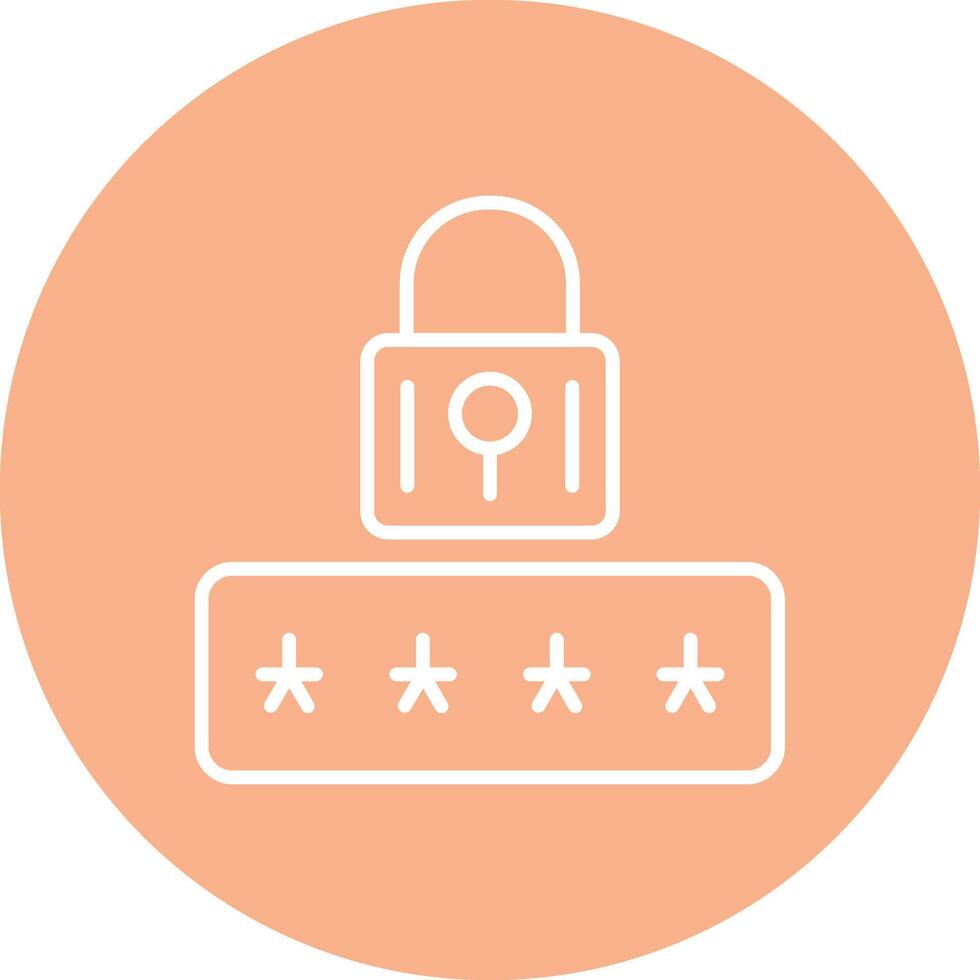 Password Line Multi Circle Icon 43356021 Vector Art At Vecteezy