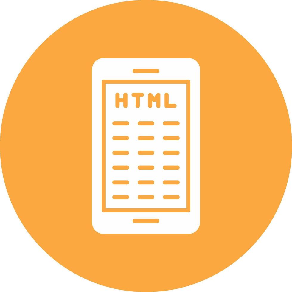 Mobile Coding Glyph Multi Circle Icon 43358769 Vector Art at Vecteezy