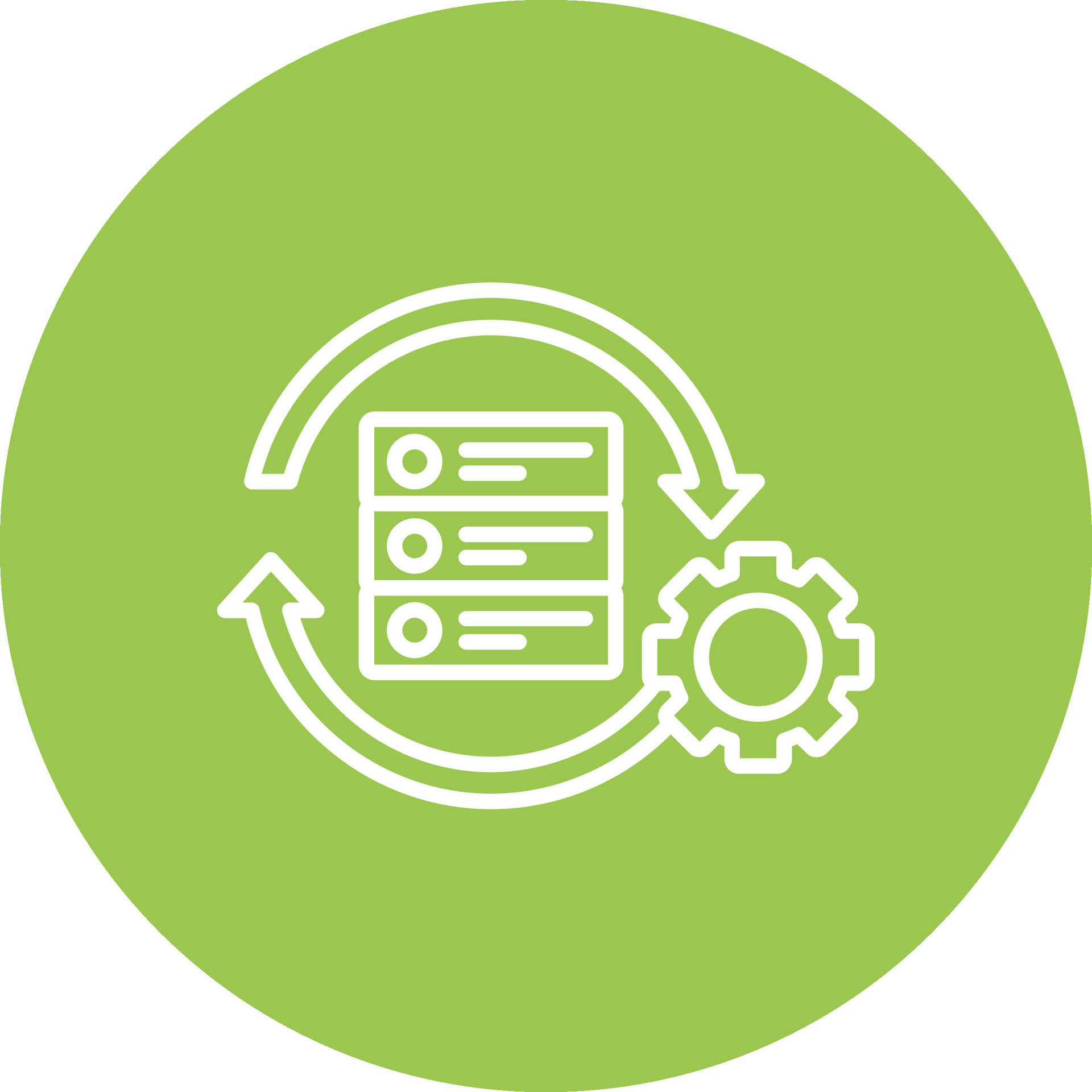 Data Processing Line Multi Circle Icon 43359271 Vector Art at Vecteezy