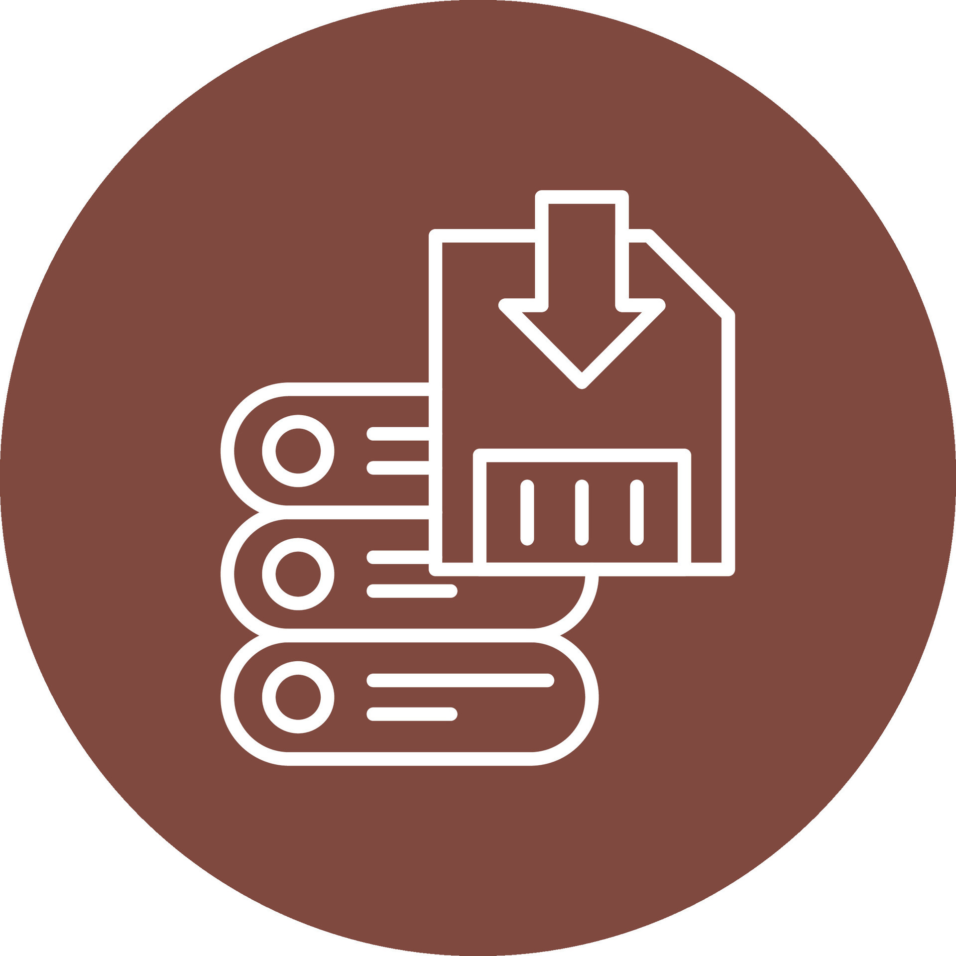 Save Data Line Multi Circle Icon 43359301 Vector Art at Vecteezy