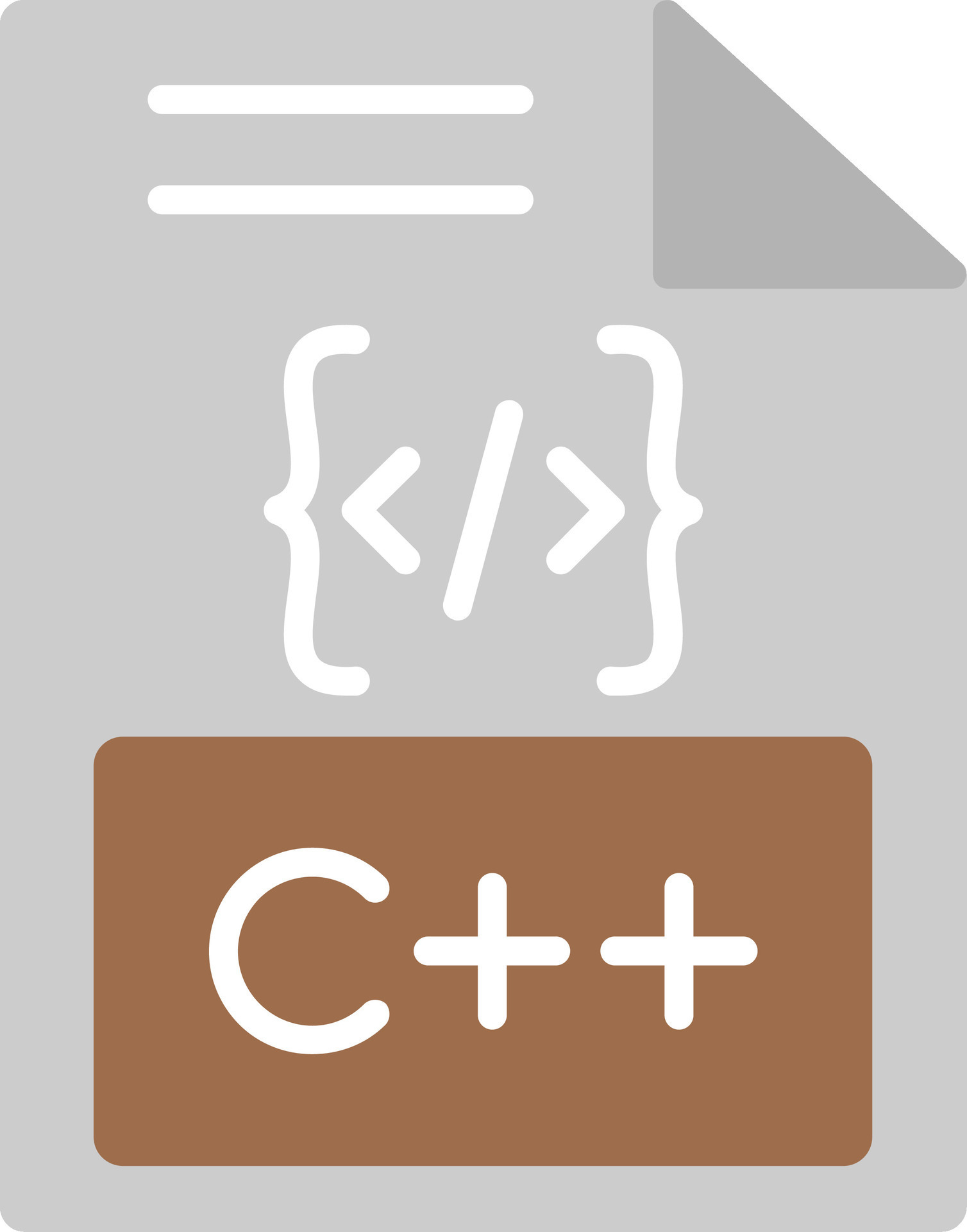 C Flat Icon 43359698 Vector Art at Vecteezy