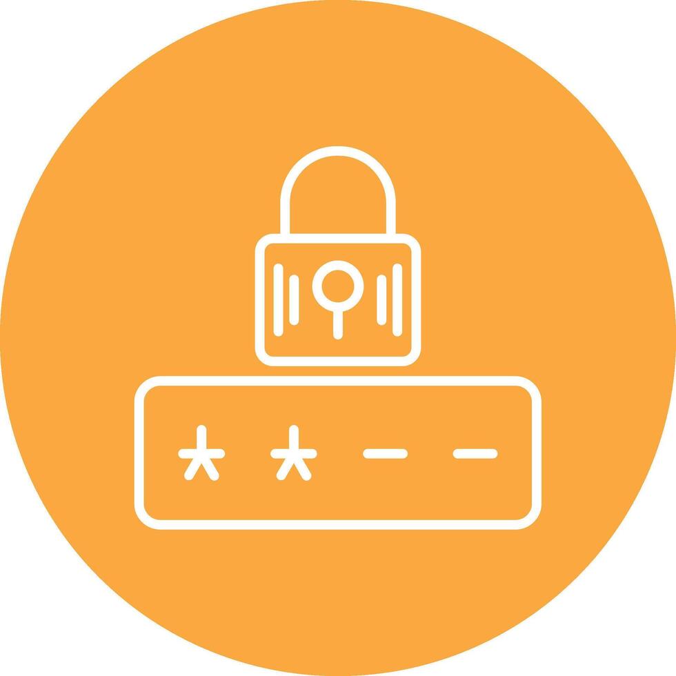 Password Line Multi Circle Icon 43359929 Vector Art At Vecteezy
