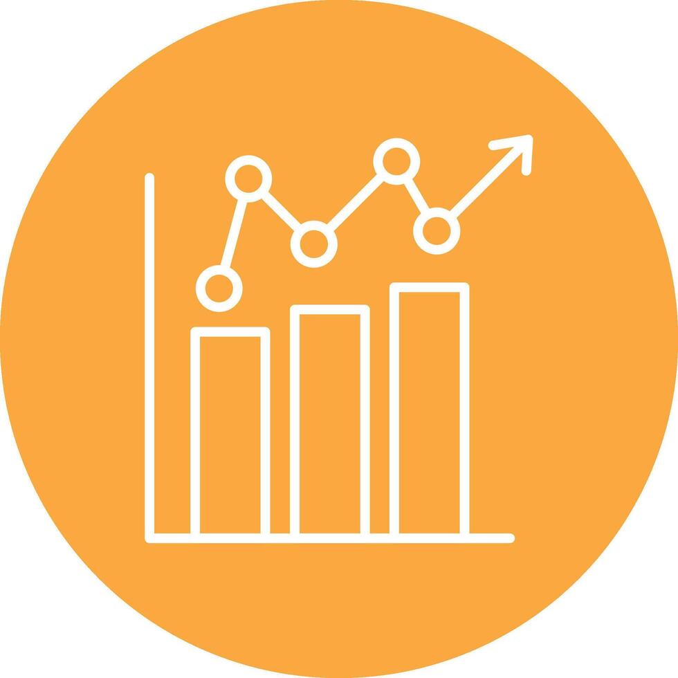 Bar Chart Line Multi Circle Icon 43363665 Vector Art at Vecteezy
