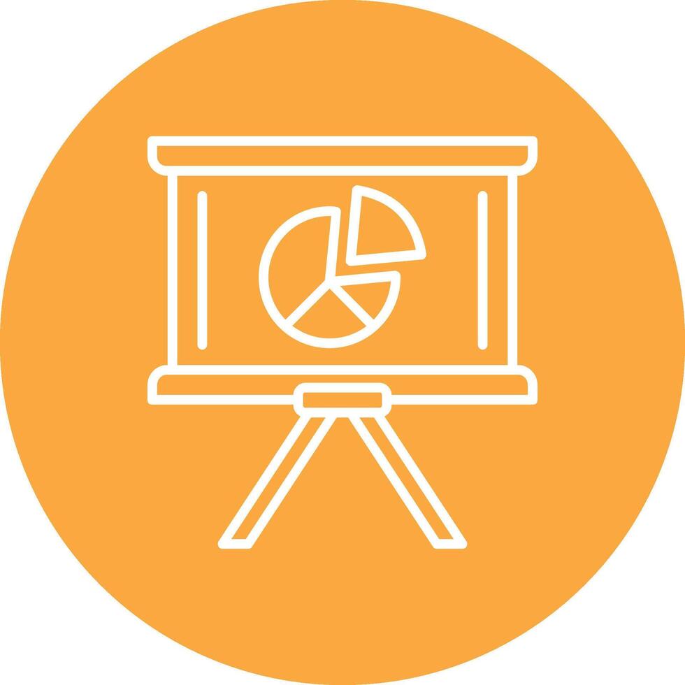 Pie Chart Line Multi Circle Icon 43368975 Vector Art at Vecteezy