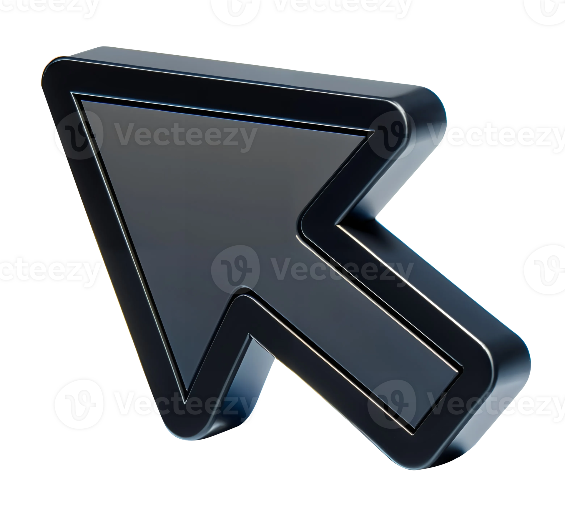 3d computer mouse cursor. arrow icon. 43371464 PNG