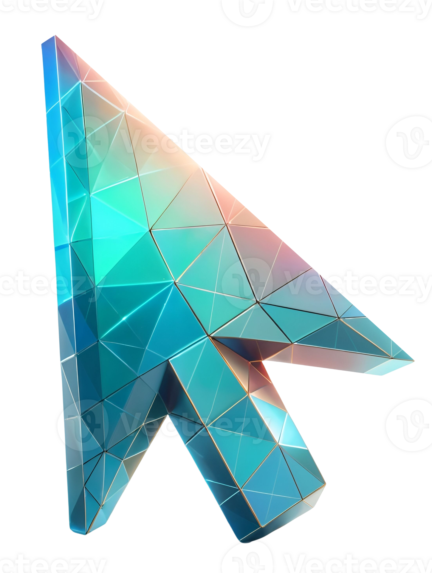 3d computer mouse cursor. arrow icon. 43371472 PNG