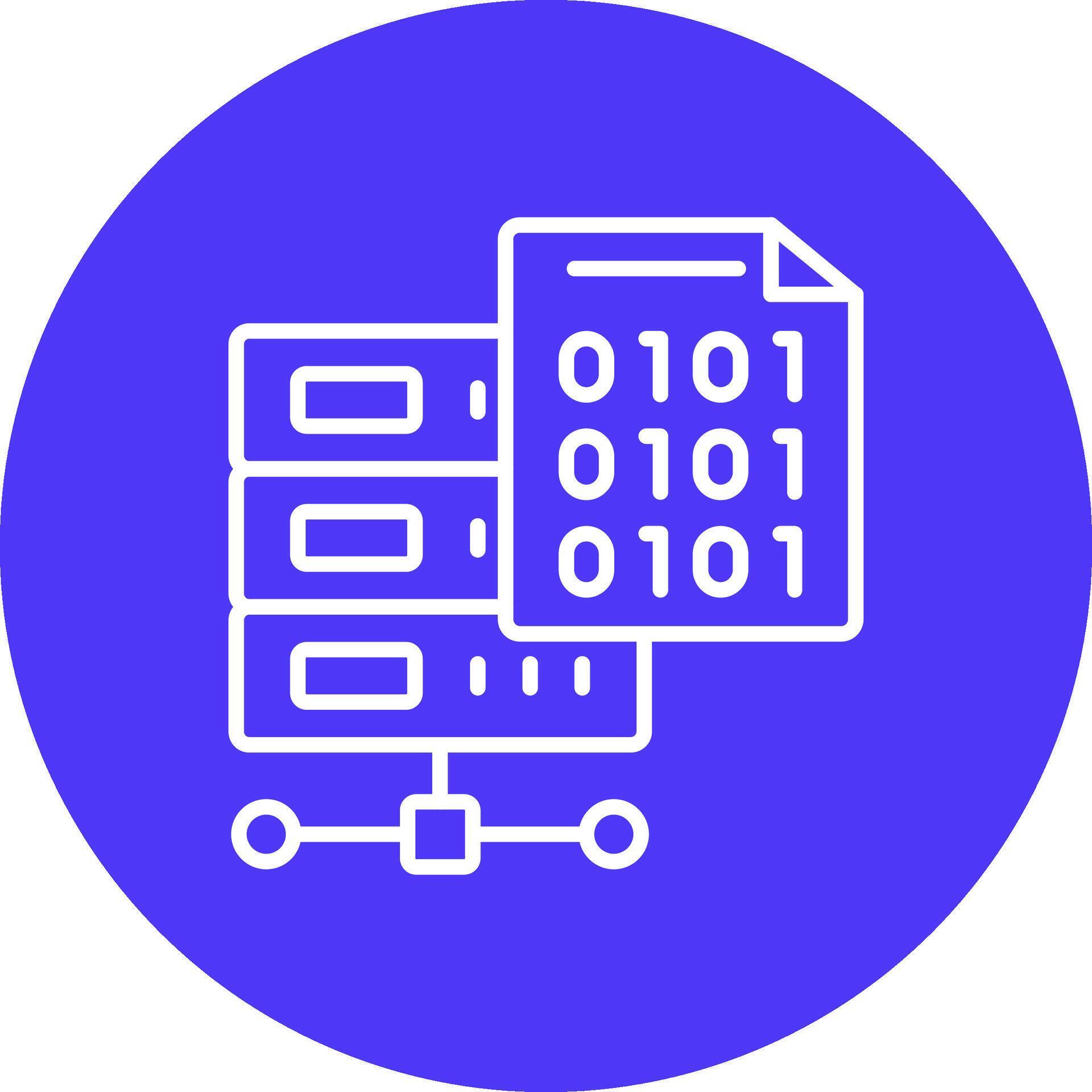 Binary Code Line Multi Circle Icon 43399557 Vector Art at Vecteezy