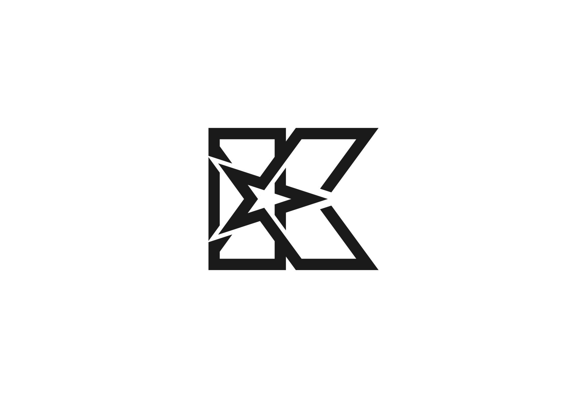 Letter K Star Logo Letter K With Star Combination Illustration 43412926 Vector Art At Vecteezy