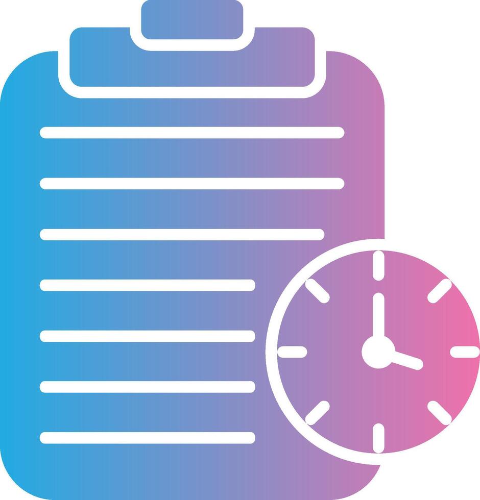 Stopwatch Glyph Gradient Icon Design 43417773 Vector Art At Vecteezy