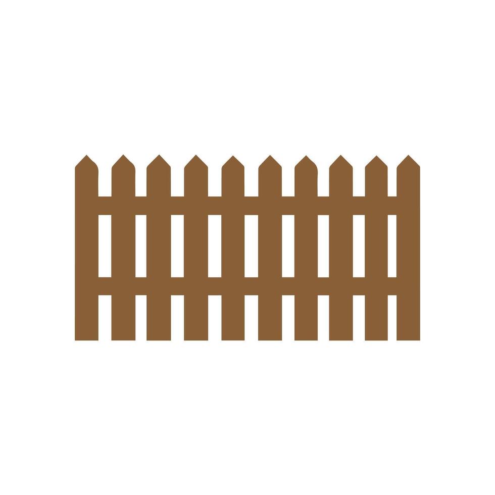 Fence icon set. Simple for web design isolated on white background ...