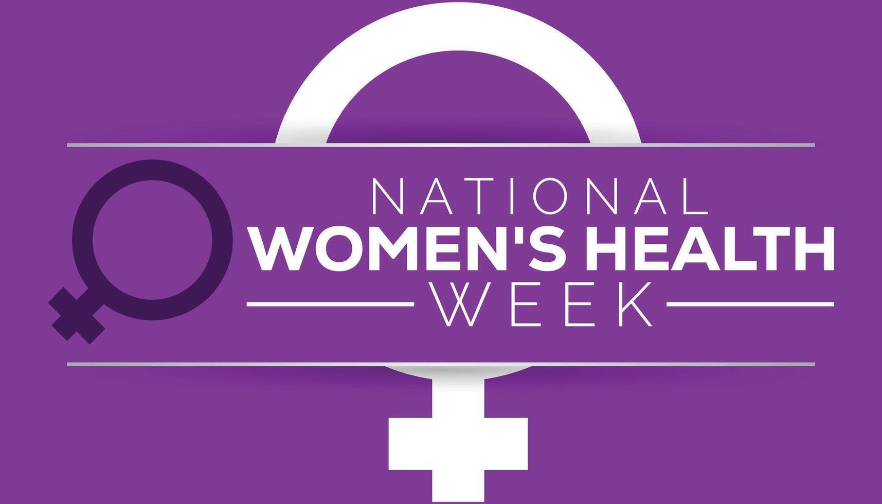 National Womens Health Week Observed Every Year In May Template For