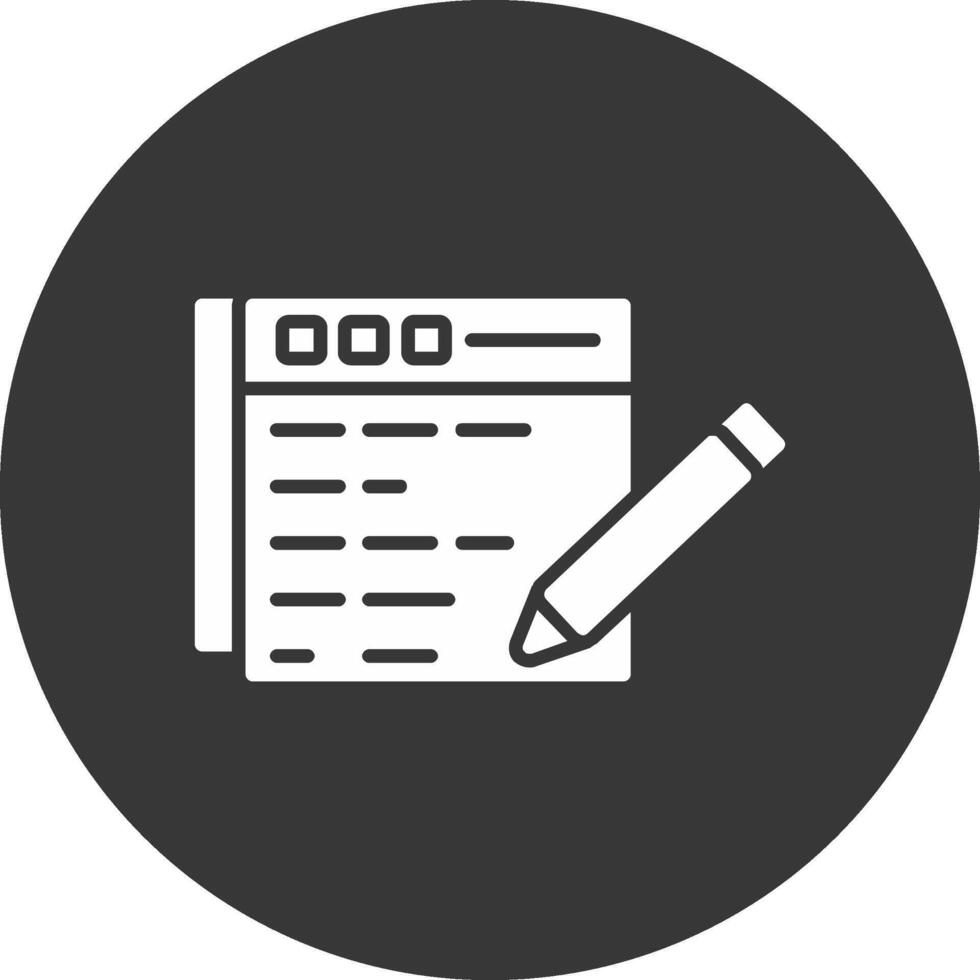 Code Language Glyph Inverted Icon 43426684 Vector Art at Vecteezy