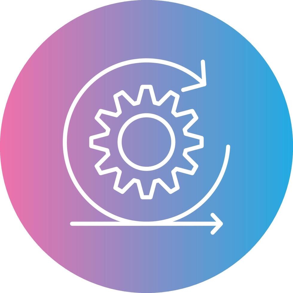 Scrum Line Gradient Circle Icon 43431826 Vector Art at Vecteezy