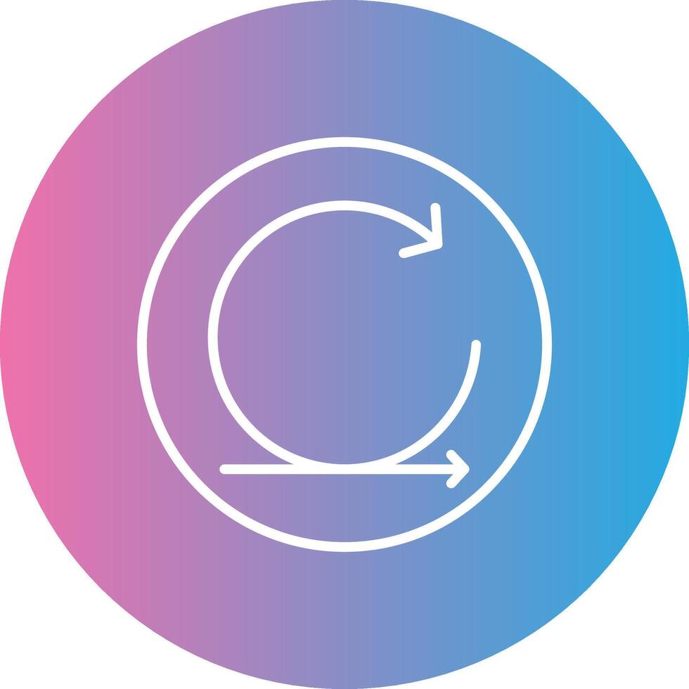 Agile Line Gradient Circle Icon 43431934 Vector Art At Vecteezy