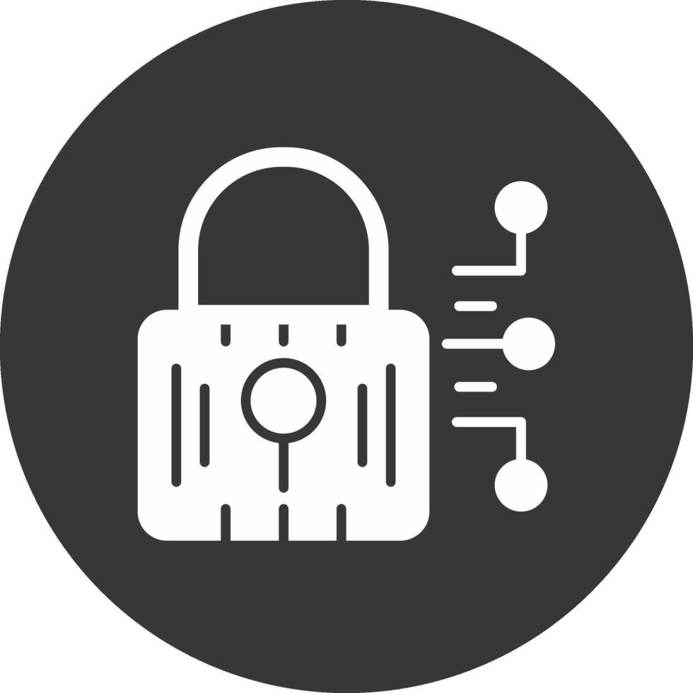 Cyber Security Glyph Inverted Icon 43432111 Vector Art at Vecteezy