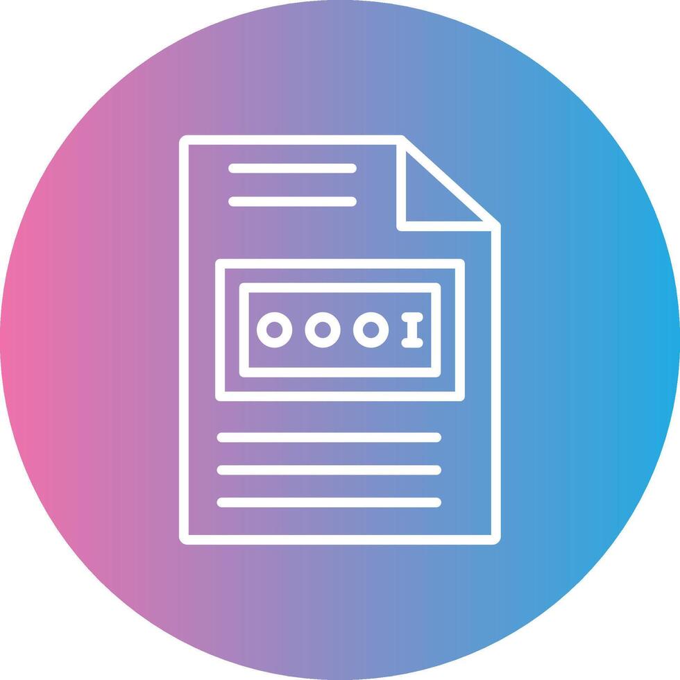 Control Line Gradient Circle Icon 43436736 Vector Art at Vecteezy