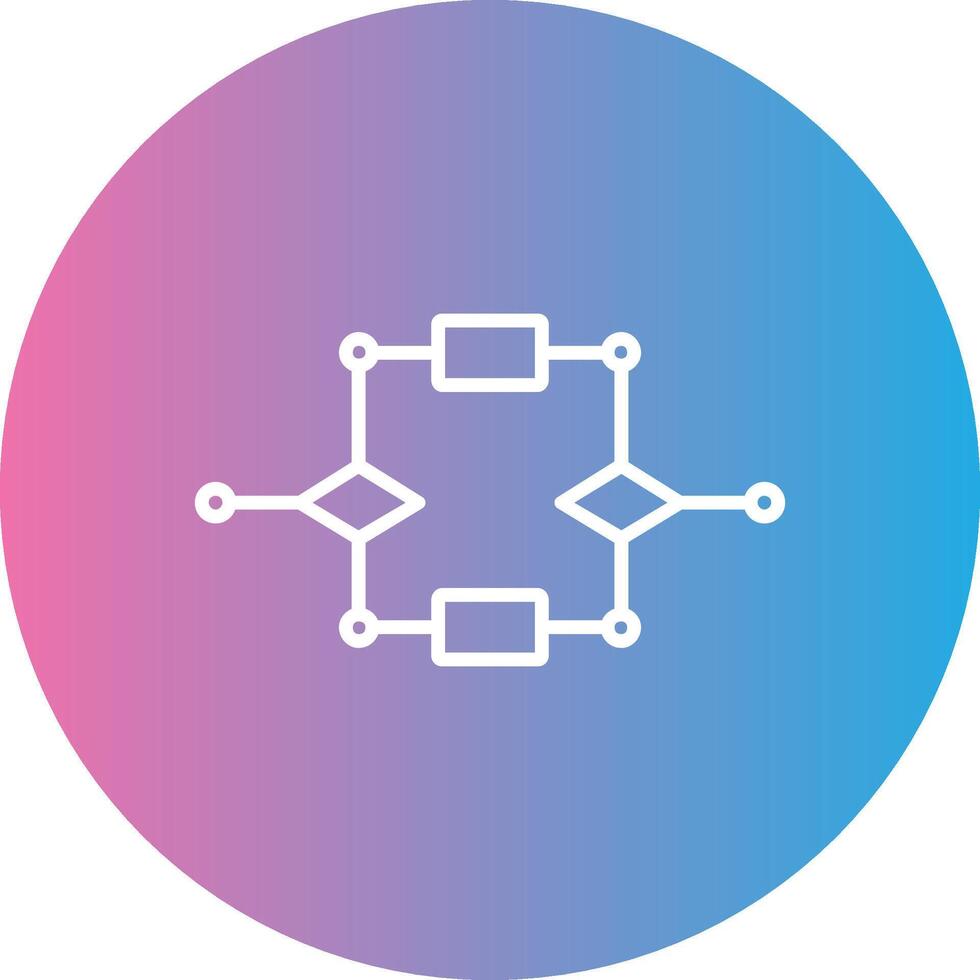 Algorithm Line Gradient Circle Icon 43440049 Vector Art at Vecteezy