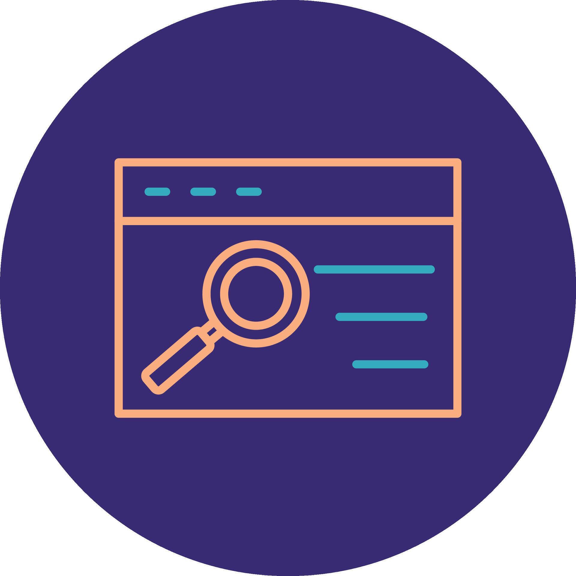 Quality Assurance Line Two Color Circle Icon 43444845 Vector Art At