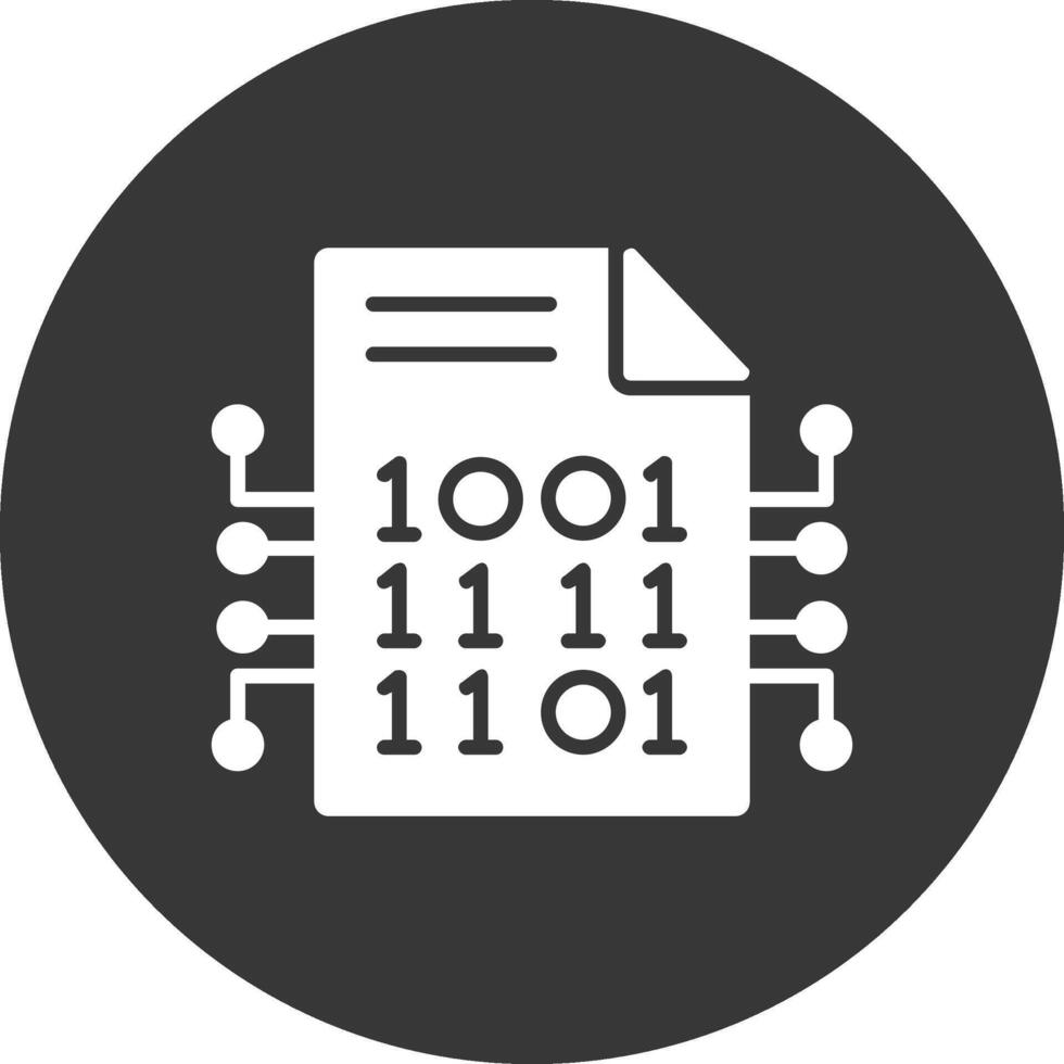 Encryption Data Glyph Inverted Icon 43449409 Vector Art at Vecteezy