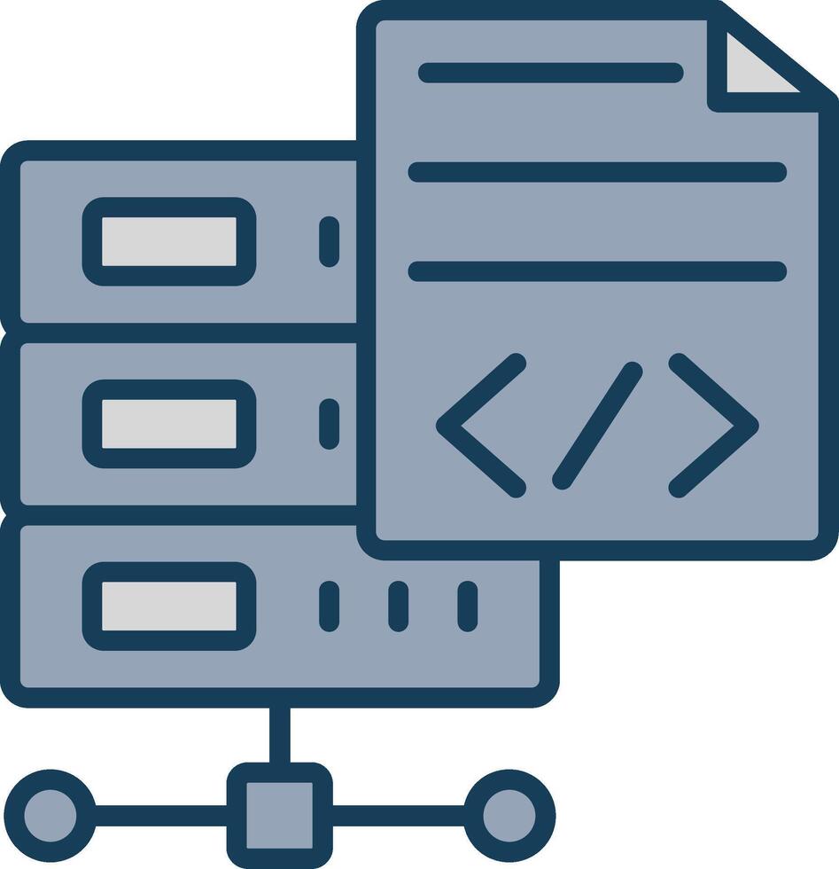 Programming Language Line Filled Grey Icon 43450620 Vector Art at Vecteezy