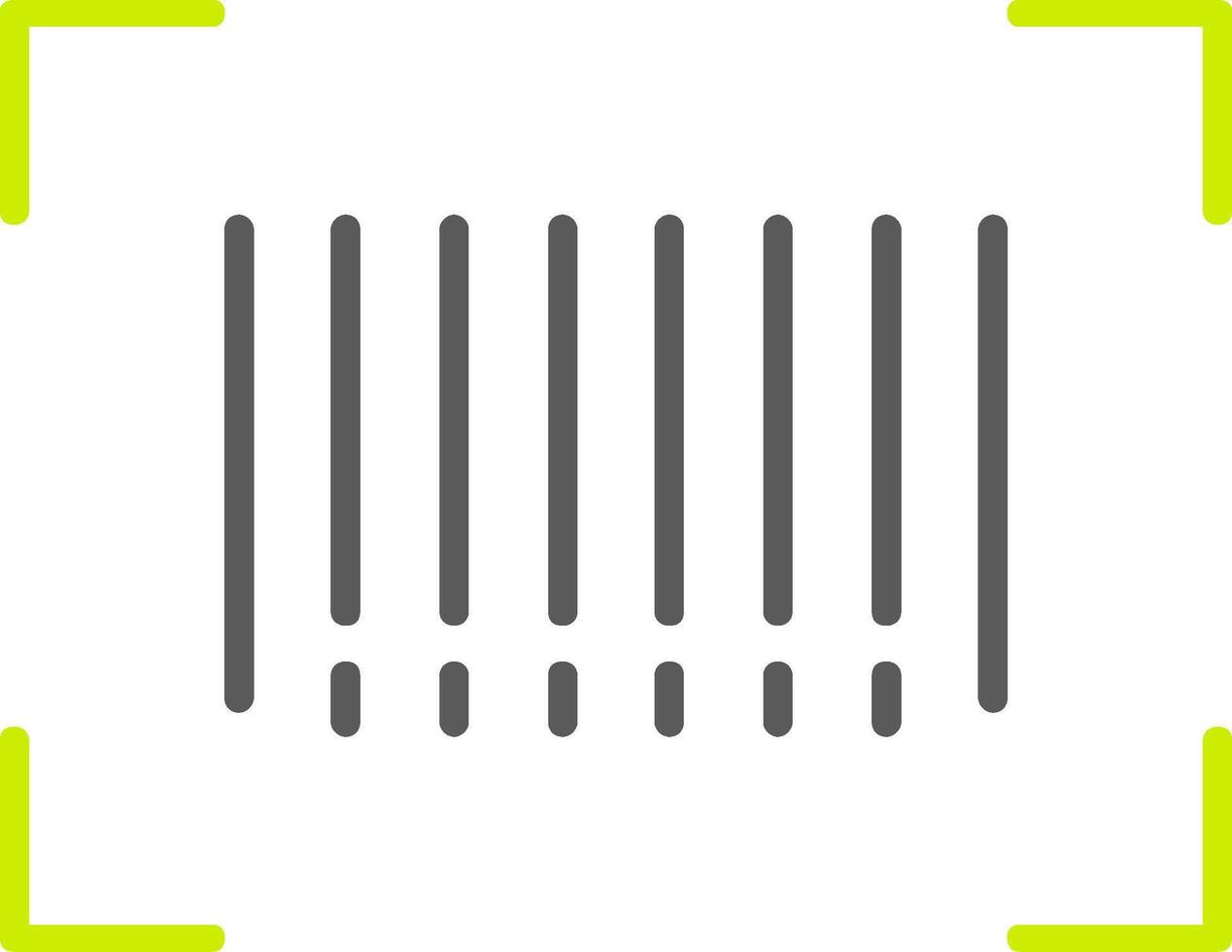 Bar Code Line Two Color Icon 43451434 Vector Art at Vecteezy