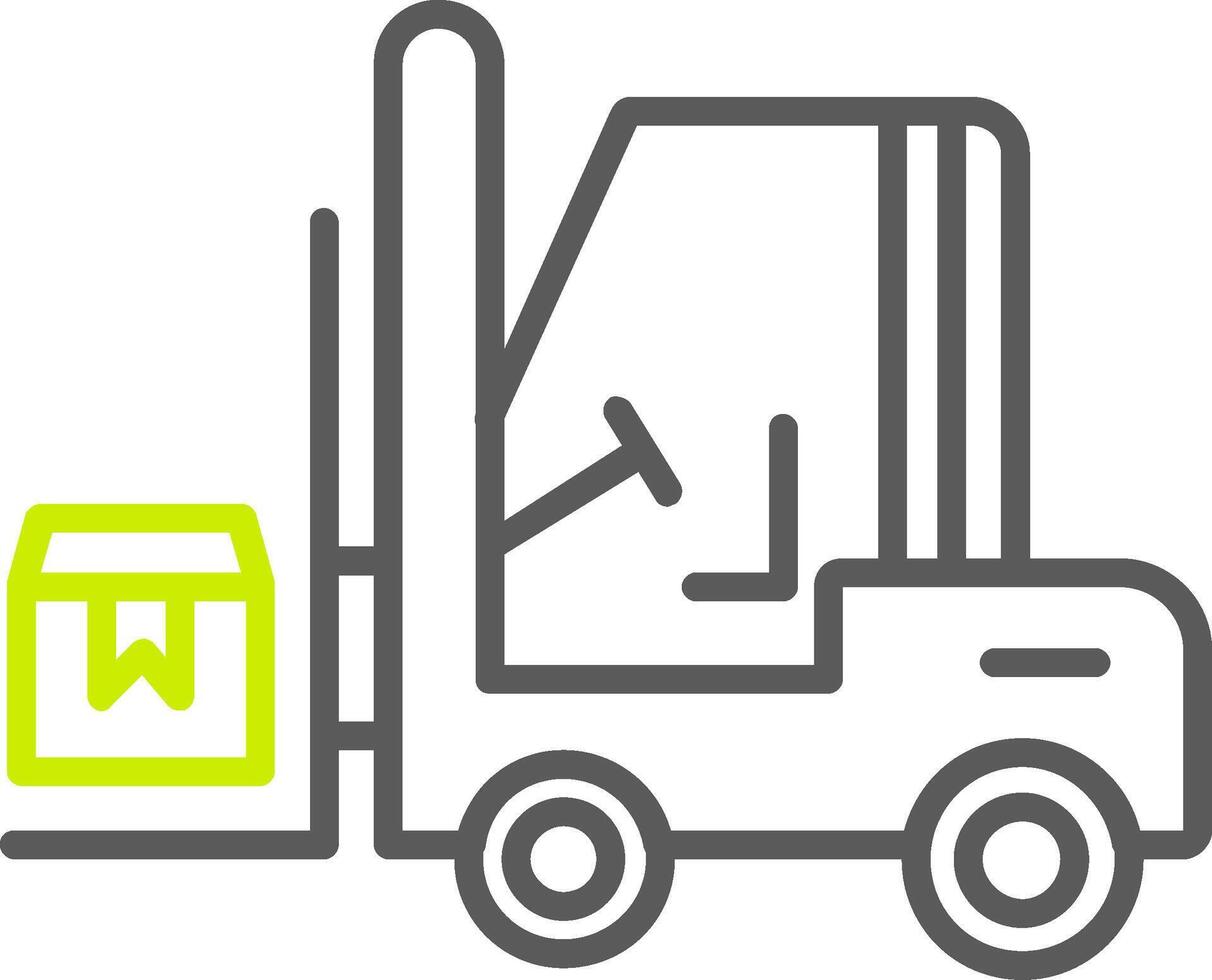 Forklift Line Two Color Icon 43456828 Vector Art at Vecteezy Forklift Line Two Color Icon 43456828 Vector Art at Vecteezy