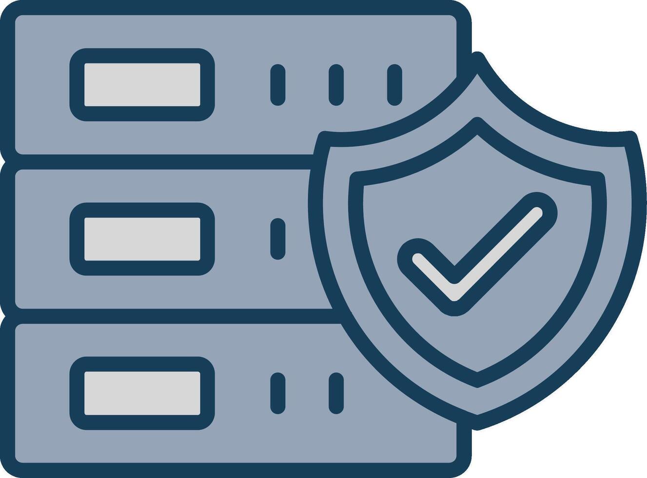 Database Security Line Filled Grey Icon 43457001 Vector Art at Vecteezy