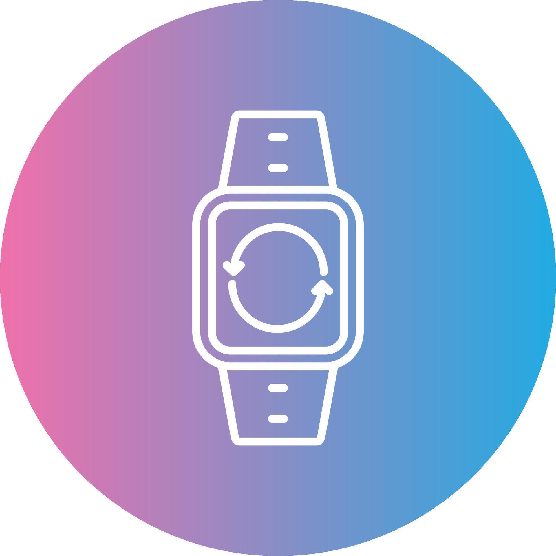 Synchronization Line Gradient Circle Icon 43472658 Vector Art At Vecteezy