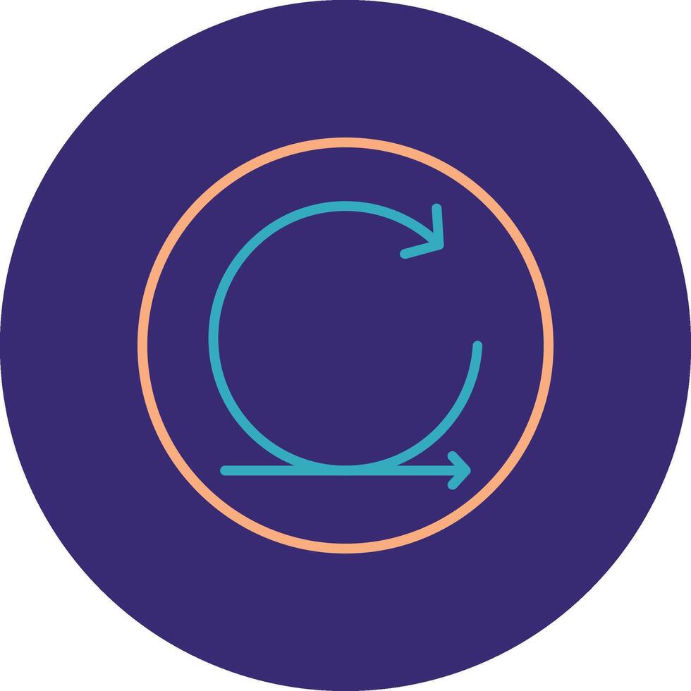 Agile Line Two Color Circle Icon 43478673 Vector Art At Vecteezy