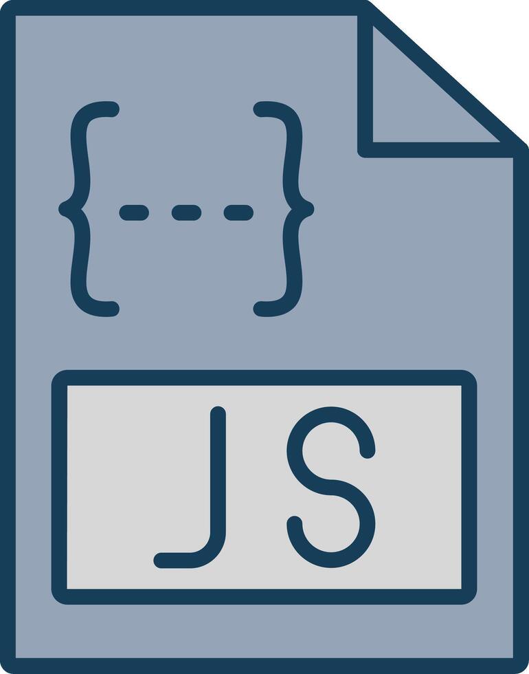 Js Line Filled Grey Icon 43481863 Vector Art at Vecteezy