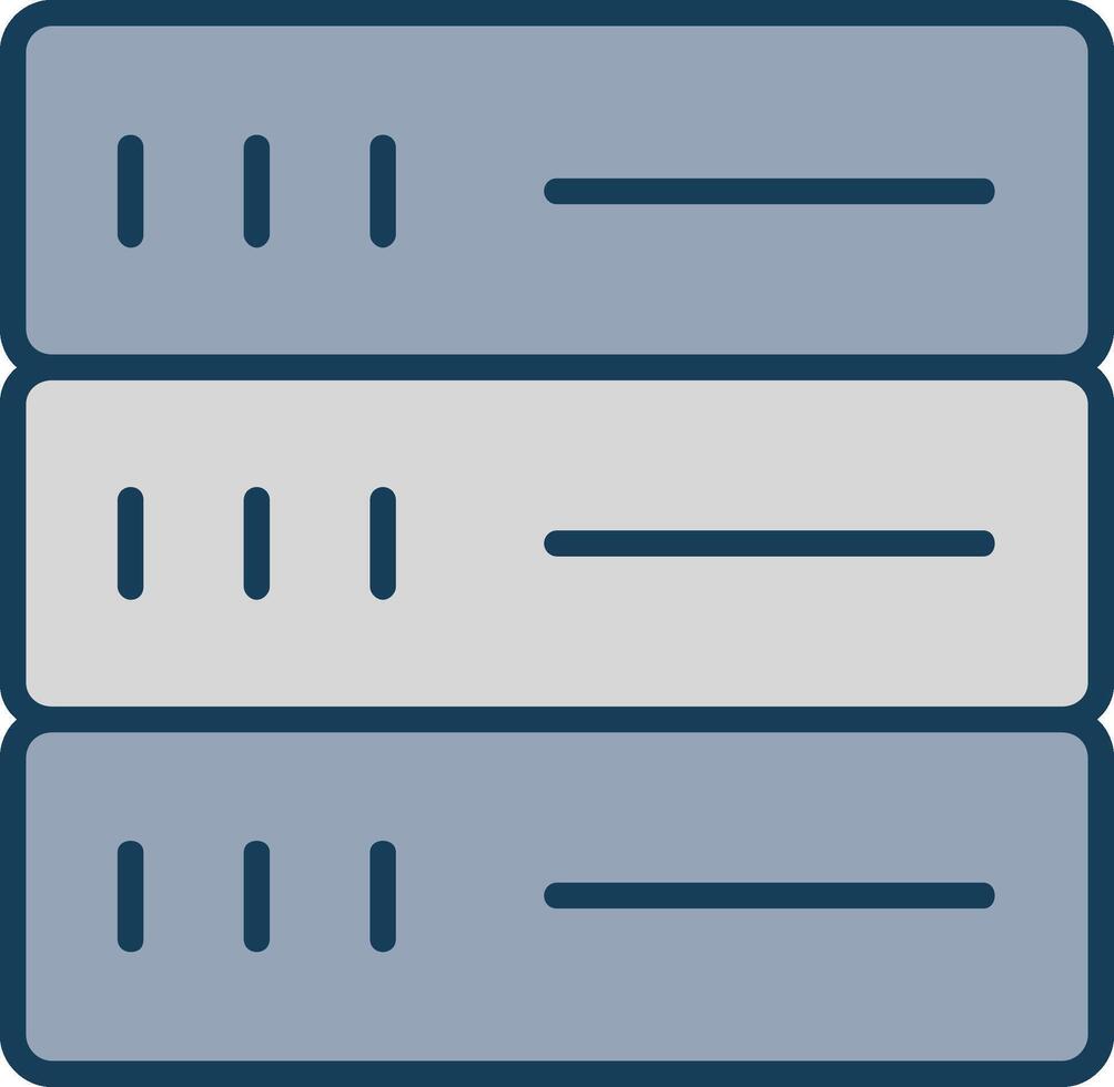 Database Line Filled Grey Icon 43483503 Vector Art at Vecteezy