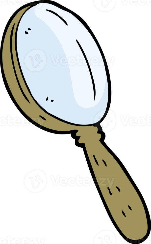 Cartoon Magnifying Glass 43488297 Png