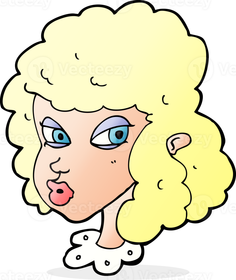 Cartoon Suspicious Woman 43490341 Png