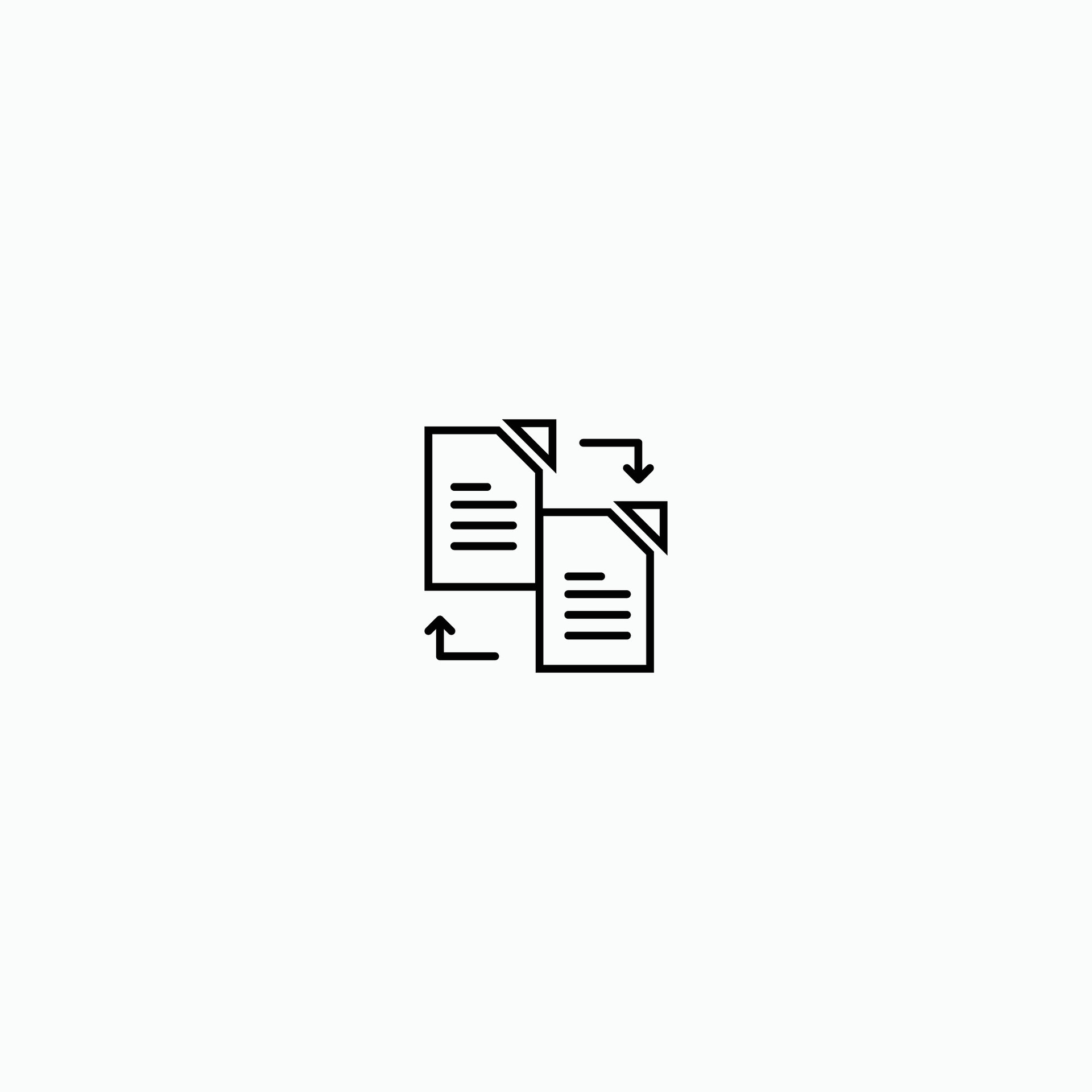 transfer file data icon 43501238 Vector Art at Vecteezy
