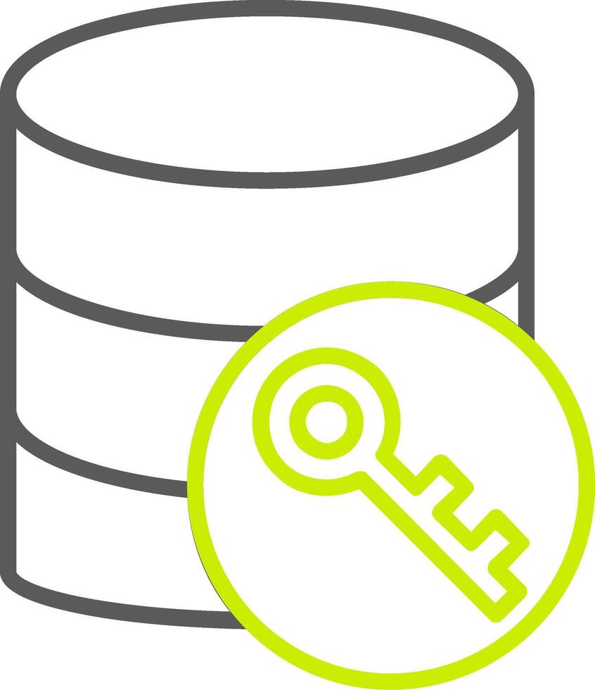 Database Encryption Line Two Color Icon 43516870 Vector Art at Vecteezy