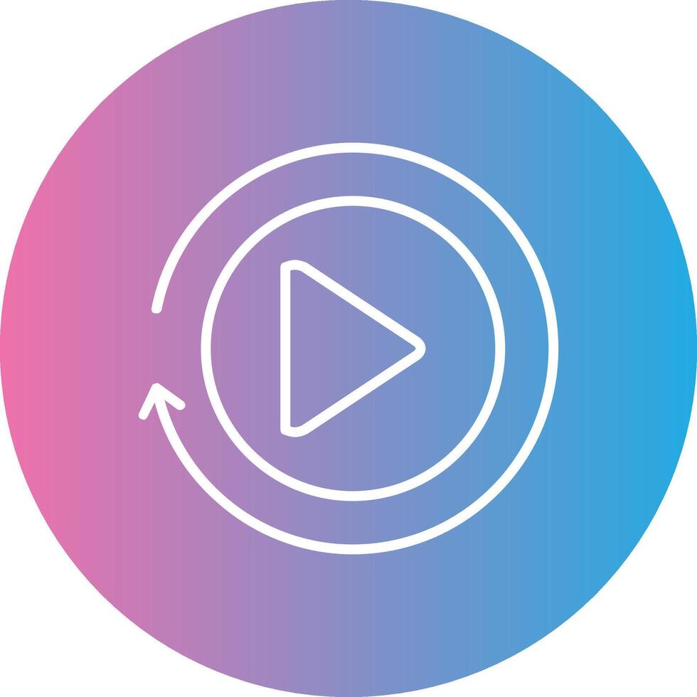 Processing Line Gradient Circle Icon 43517565 Vector Art at Vecteezy