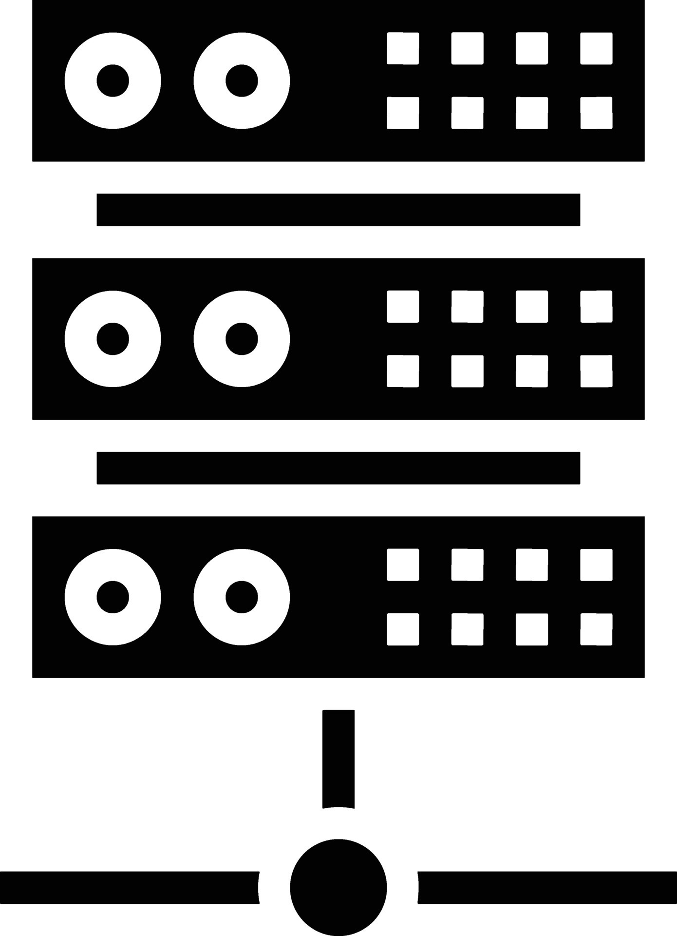 Storage data icon symbol image for database illustration 43520321 ...